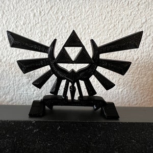 Zelda Fan Art: 3D Printed Hyrule Crest Triforce Logo - Etsy Australia