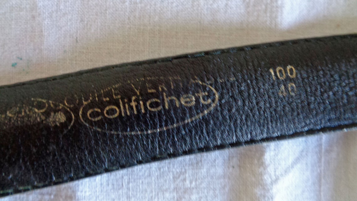 COLIFICHET Mens Belt, Lezard Veritable, Vintage Christian Dior for Men ...