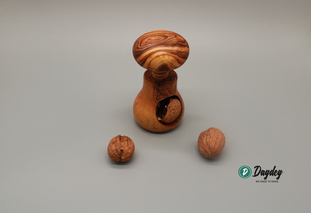 Handmade Olive Wood Nutcracker | Rustic Kitchen Tool | Gift Idea ...