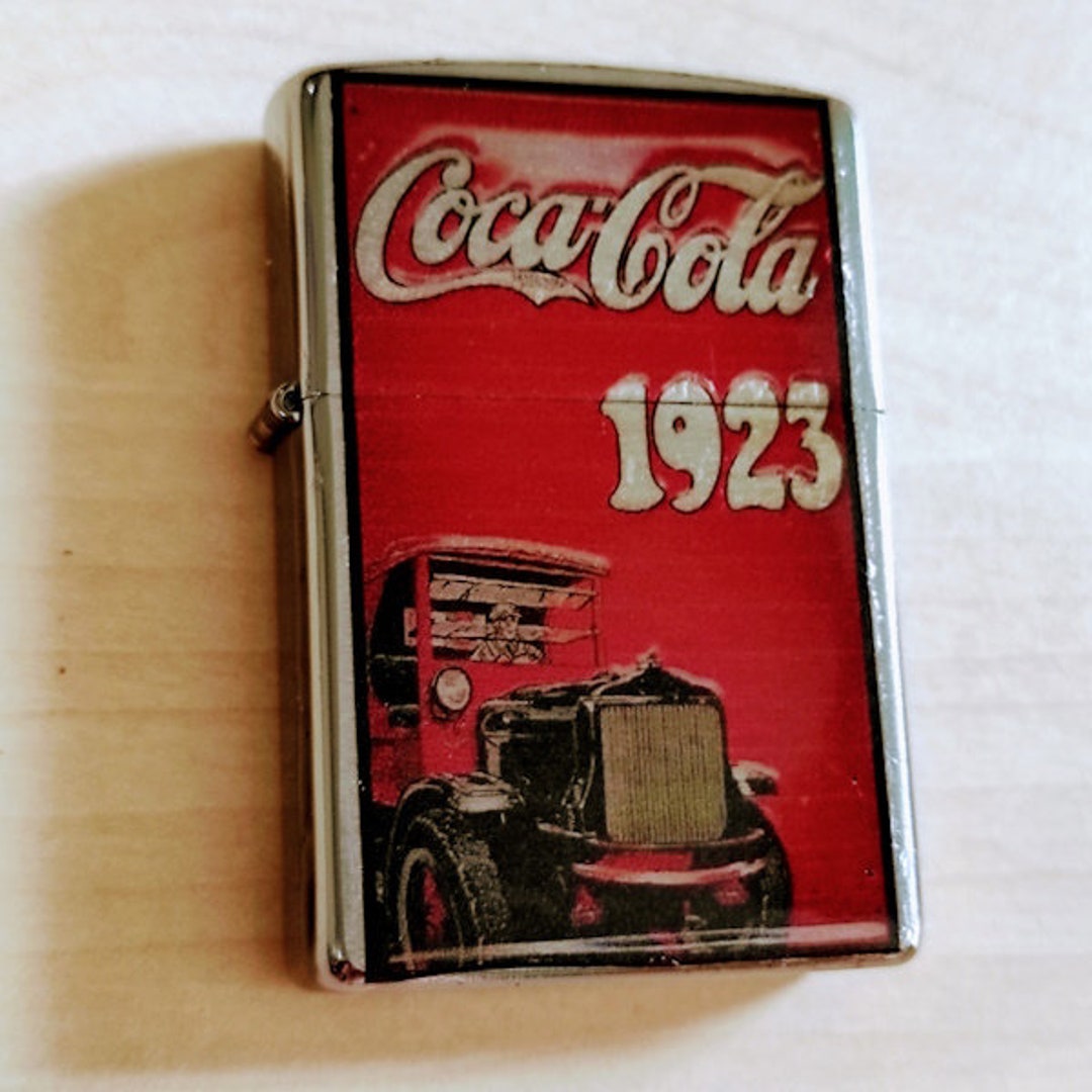 Original Zippo With Print / Coca Cola Retro - Etsy