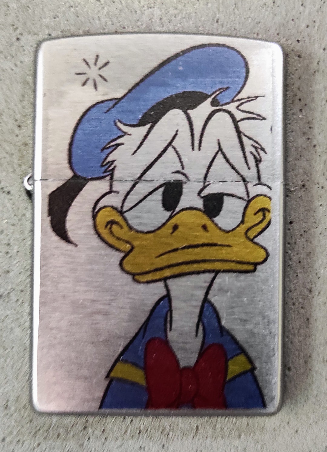 Original Zippo With Print / Donald Duck - Etsy