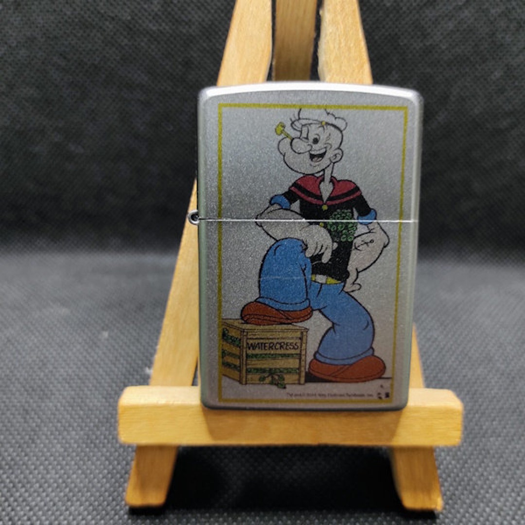 Original Zippo With Print / Popeye - Etsy