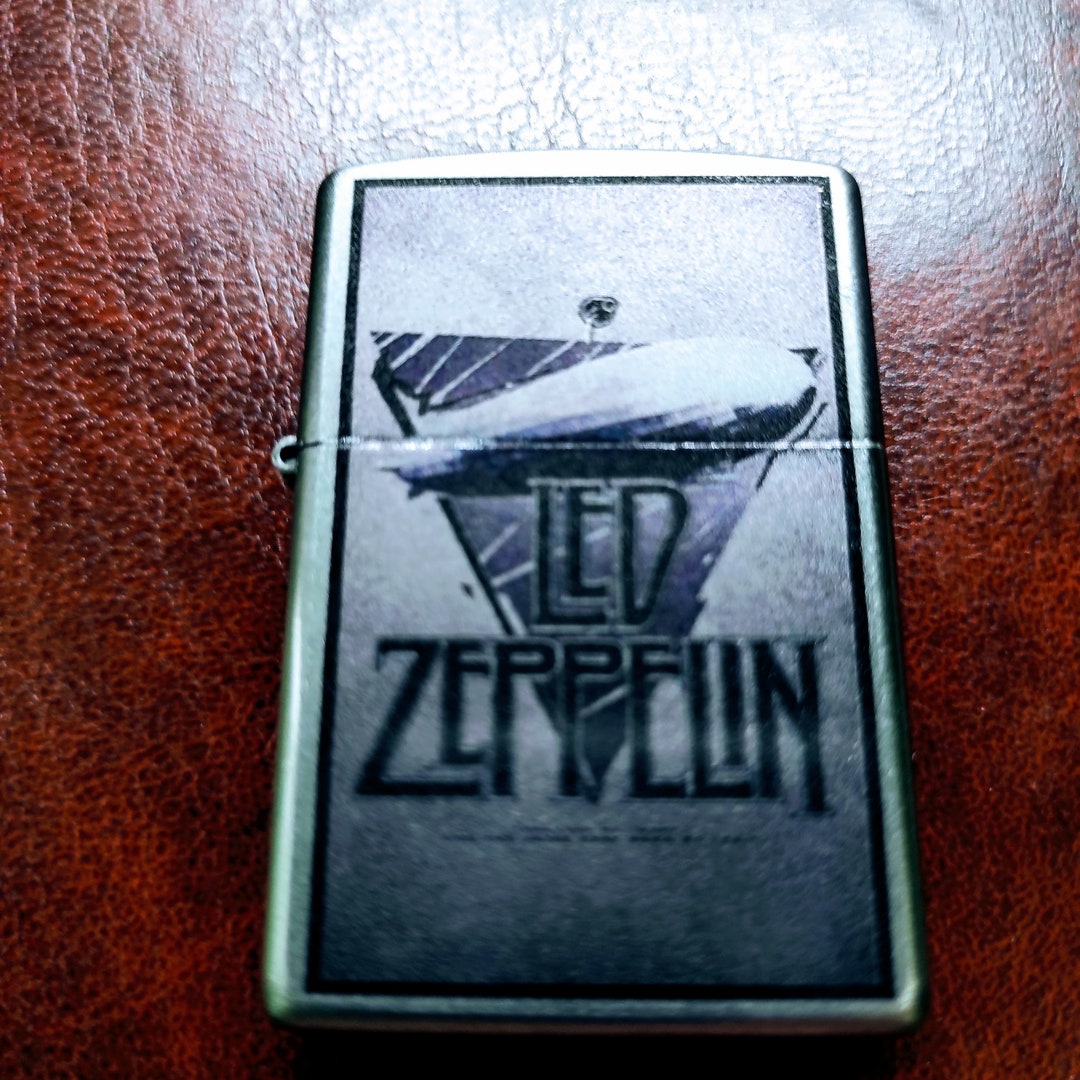 Original Zippo With Print / Led Zeppelin - Etsy