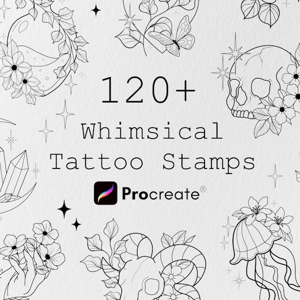 Small Tattoo Stencils - Etsy