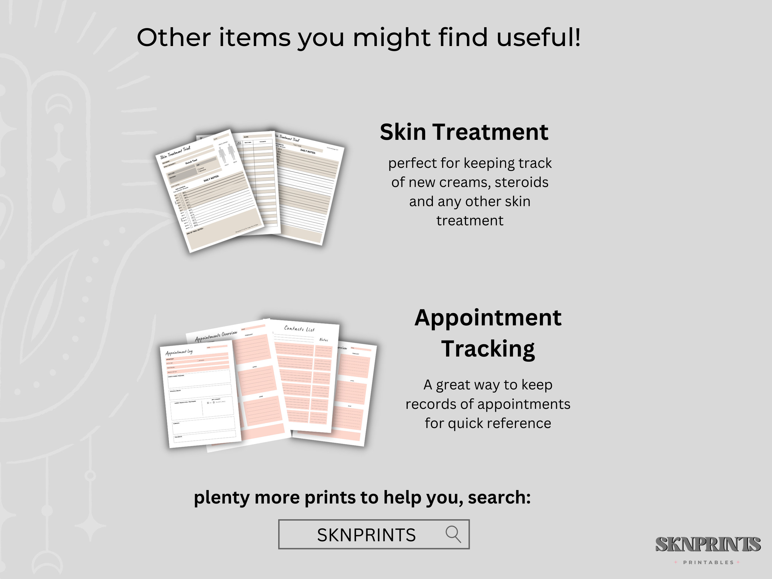 Eczema Journal, Eczema Tracker, Health Journal, Skin Care, Monthly ...