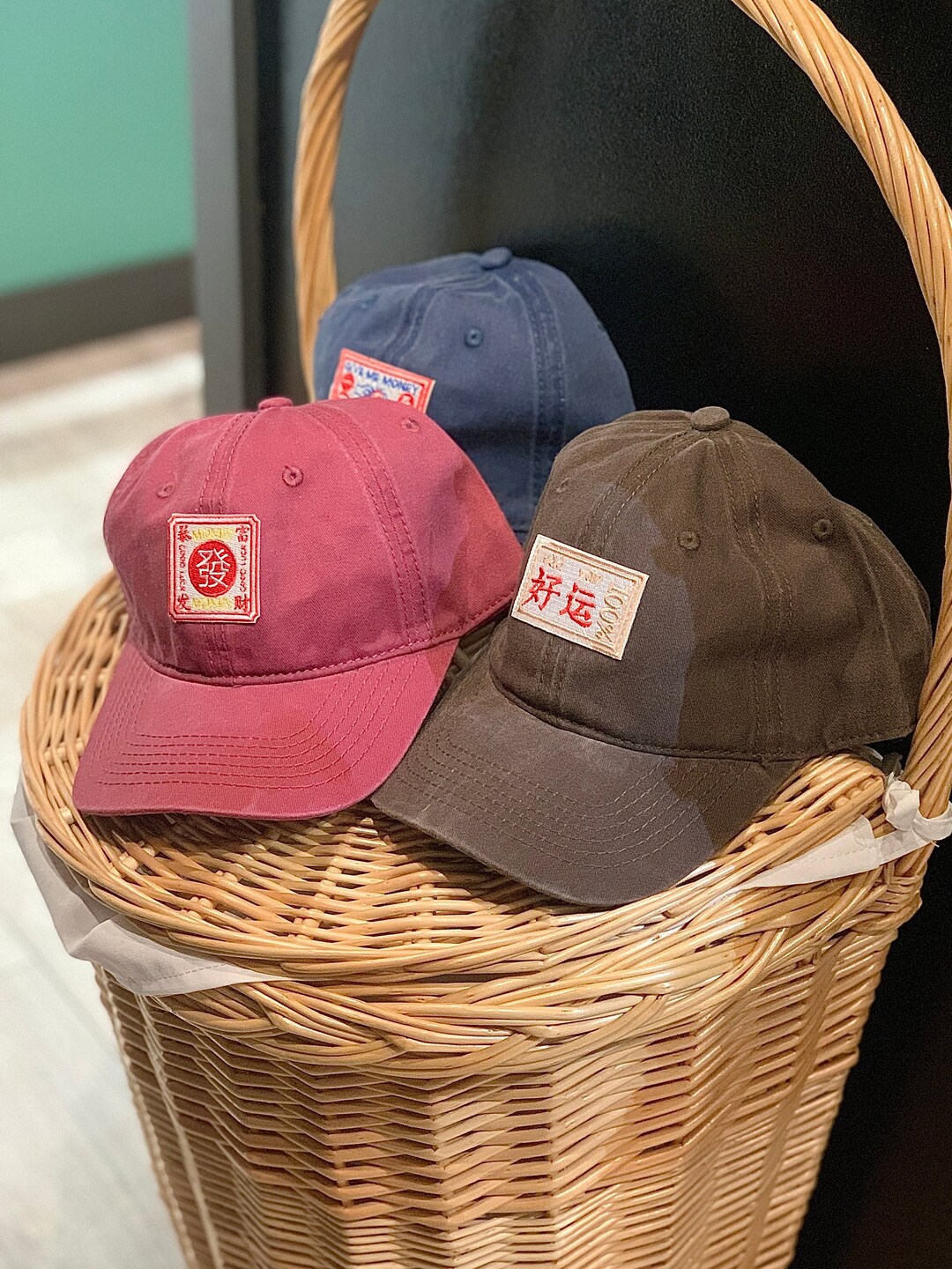 Unique Baseball Caps - Embroidered With Chinese Cultural Symbols - 4 ...
