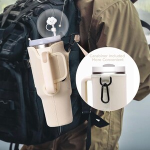 Customized Water Bottle Backpack, Stanley Cooler Cup Holder, Stanley ...