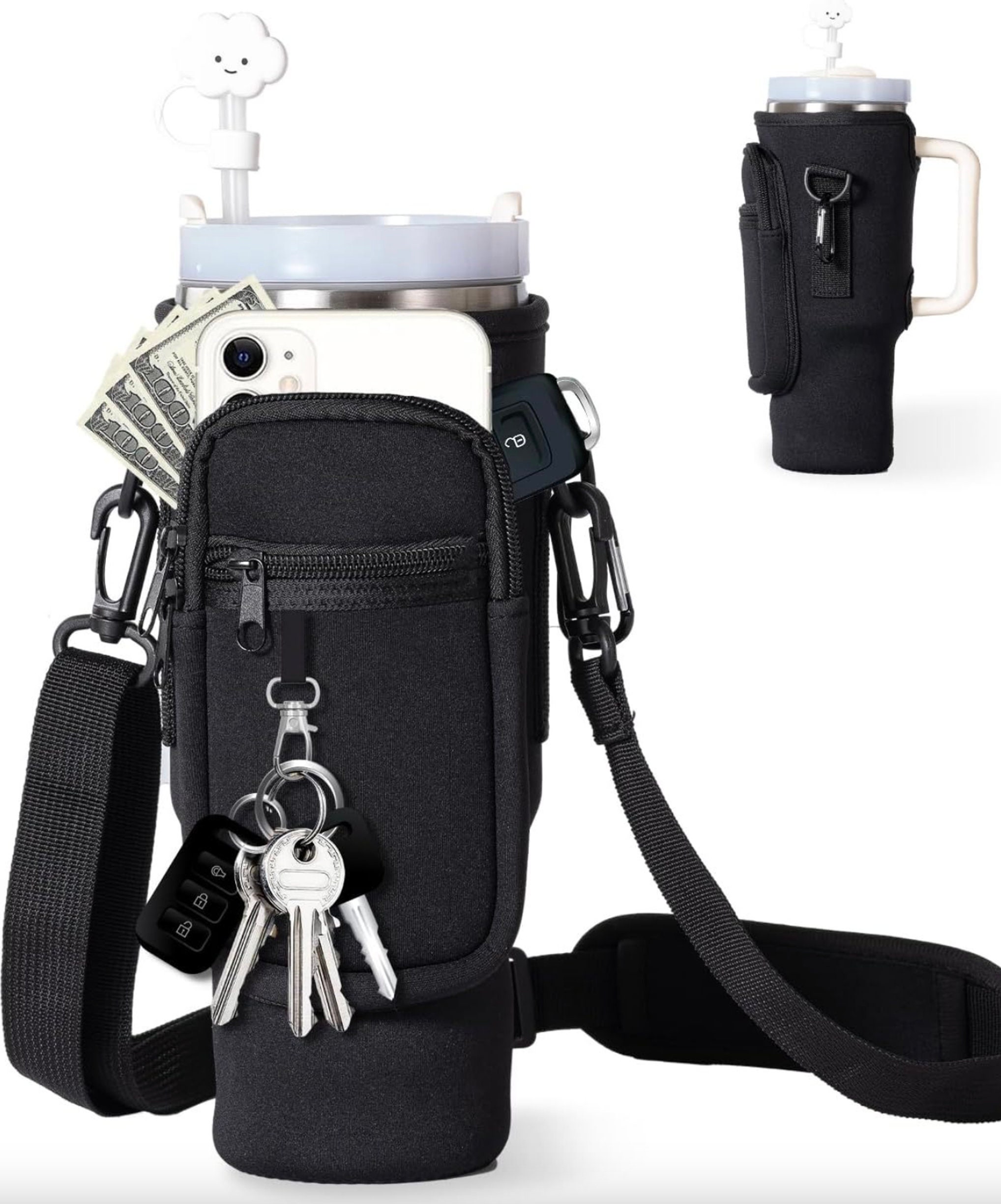 Customized Water Bottle Backpack, Stanley Cooler Cup Holder, Stanley ...