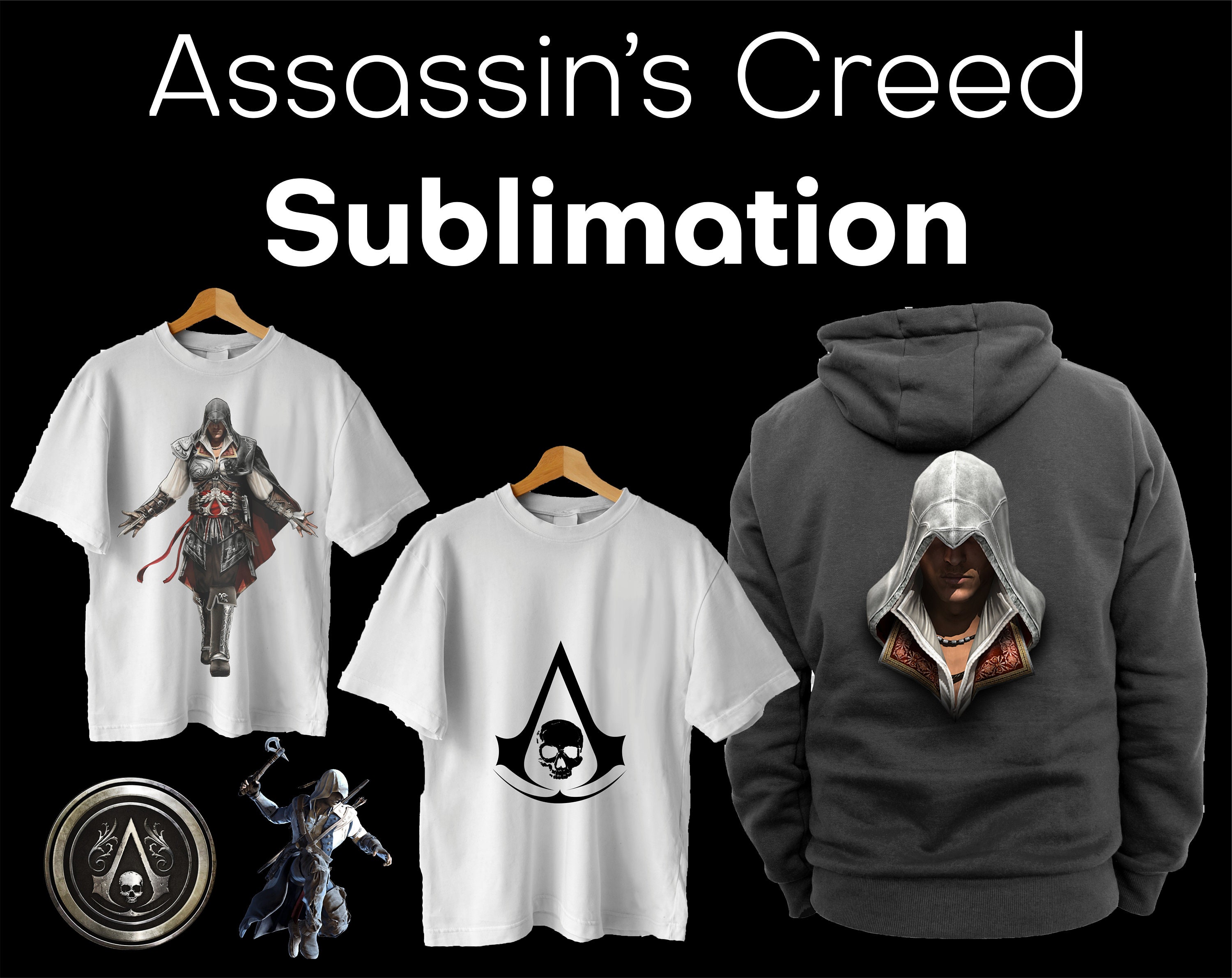 Assassins Creed SVG Assassin's Creed PNG PNG Pack - Etsy Australia