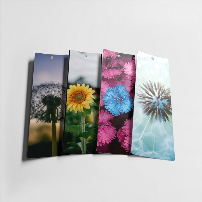 Printable Floral Bookmark, Printable Bookmarks Template, Printable ...