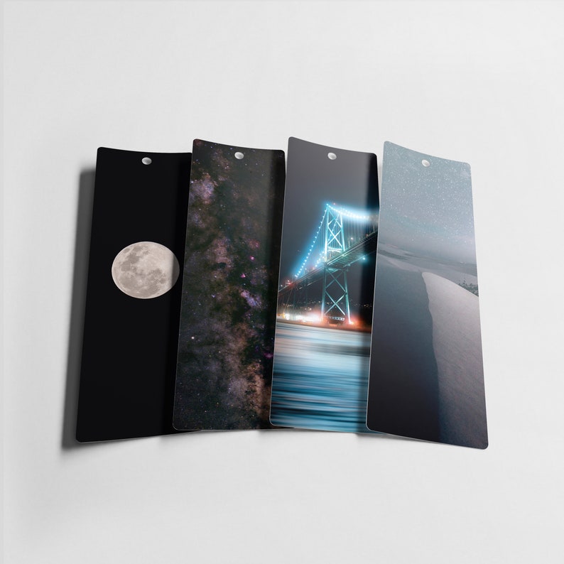 Printable Night Bookmarks, Printable Moon Bookmark, Printable Bookmarks ...