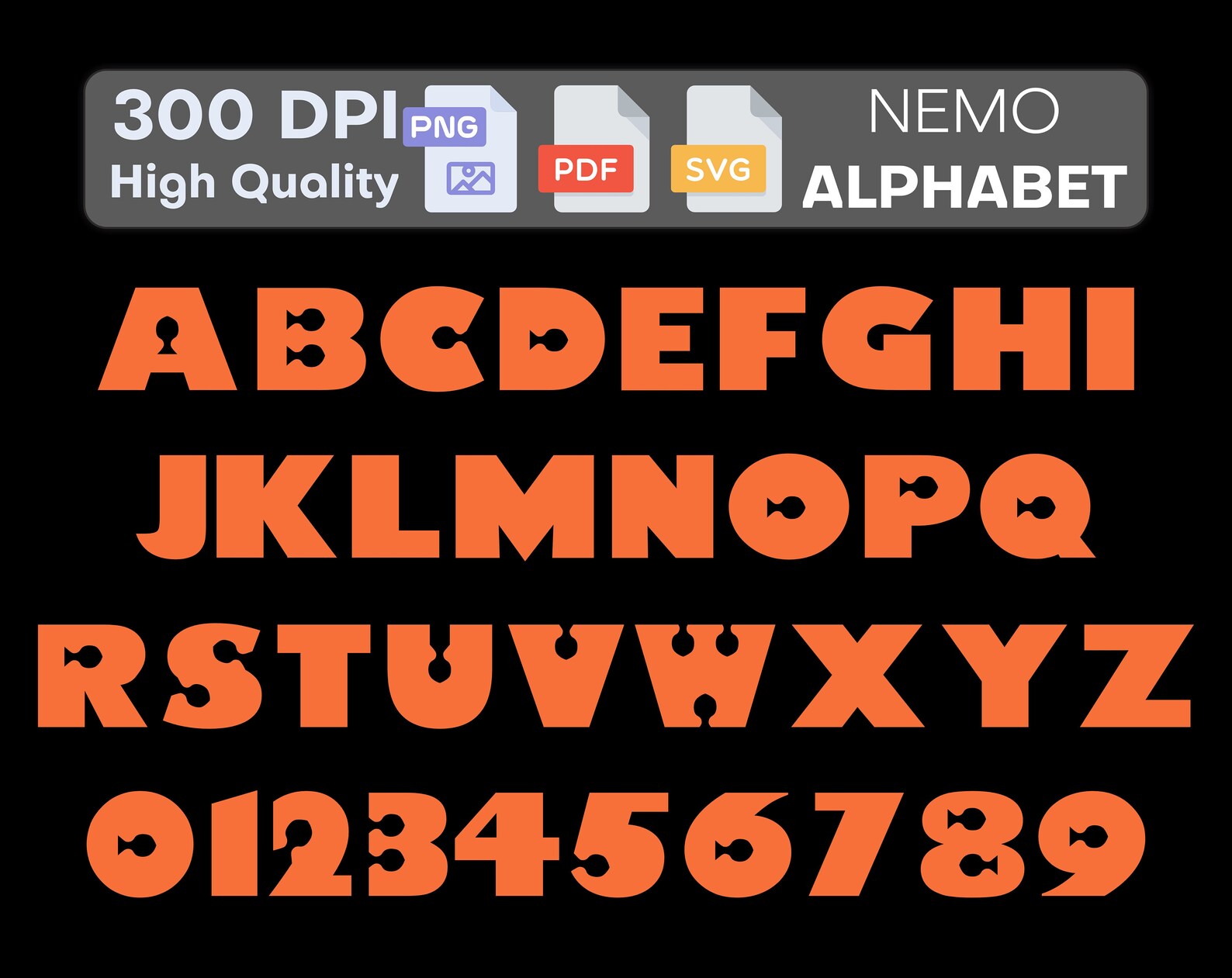 Finding NEMO PNG, Finding Nemo SVG, Nemo Letter, Nemo Invitation, Nemo ...