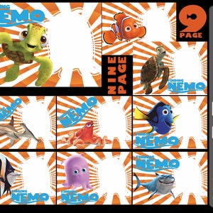 Finding NEMO PNG, Finding Nemo SVG, Nemo Letter, Nemo Invitation, Nemo ...
