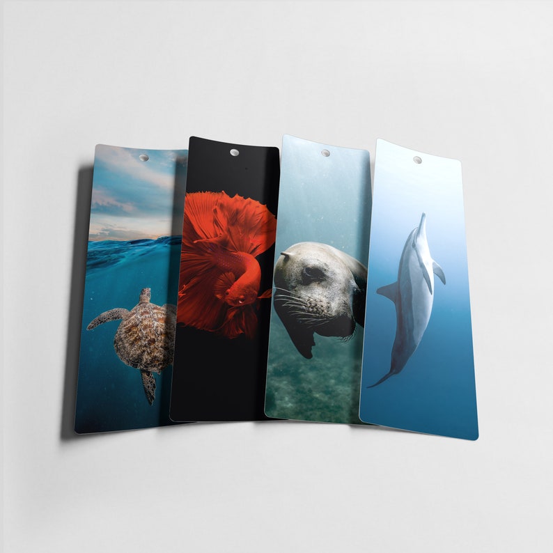 Printable Animal Bookmark Printable Bookmarks Dog Cat - Etsy