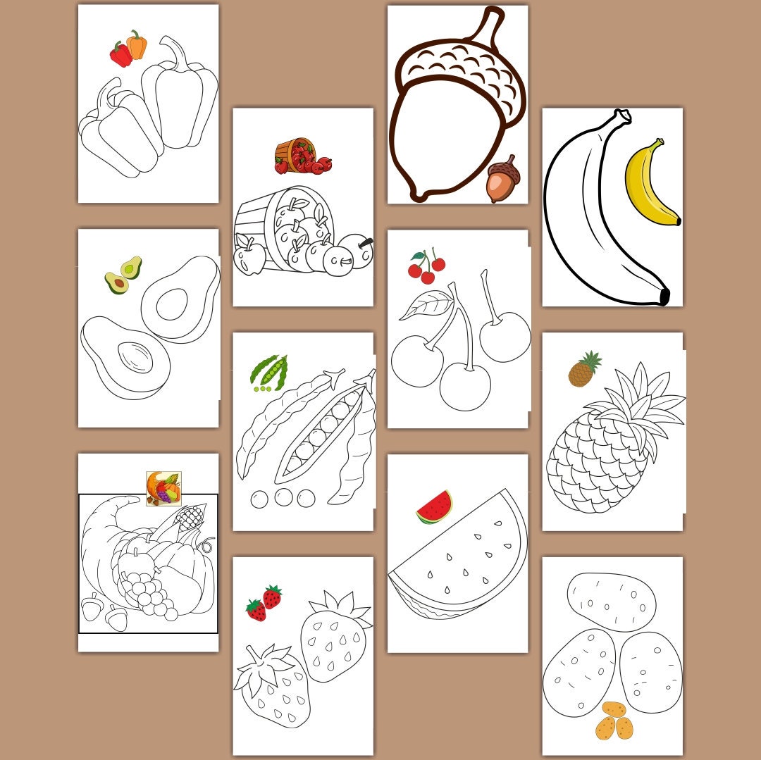 Printable Coloring Pages for Kids: 77 Unique Printable Pages Coloring ...