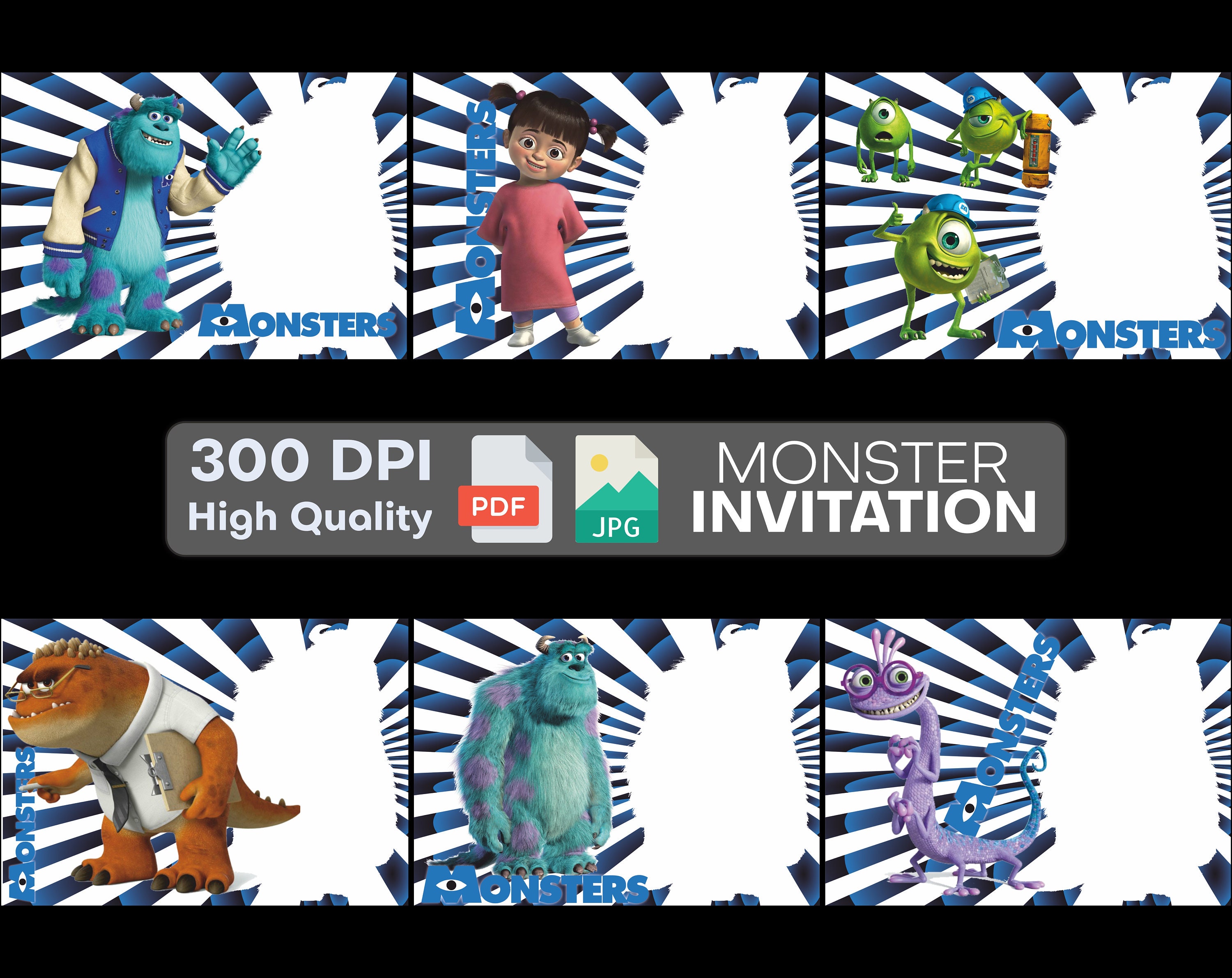 Monster University SVG, Monster University PNG, Monsters, Sticker ...