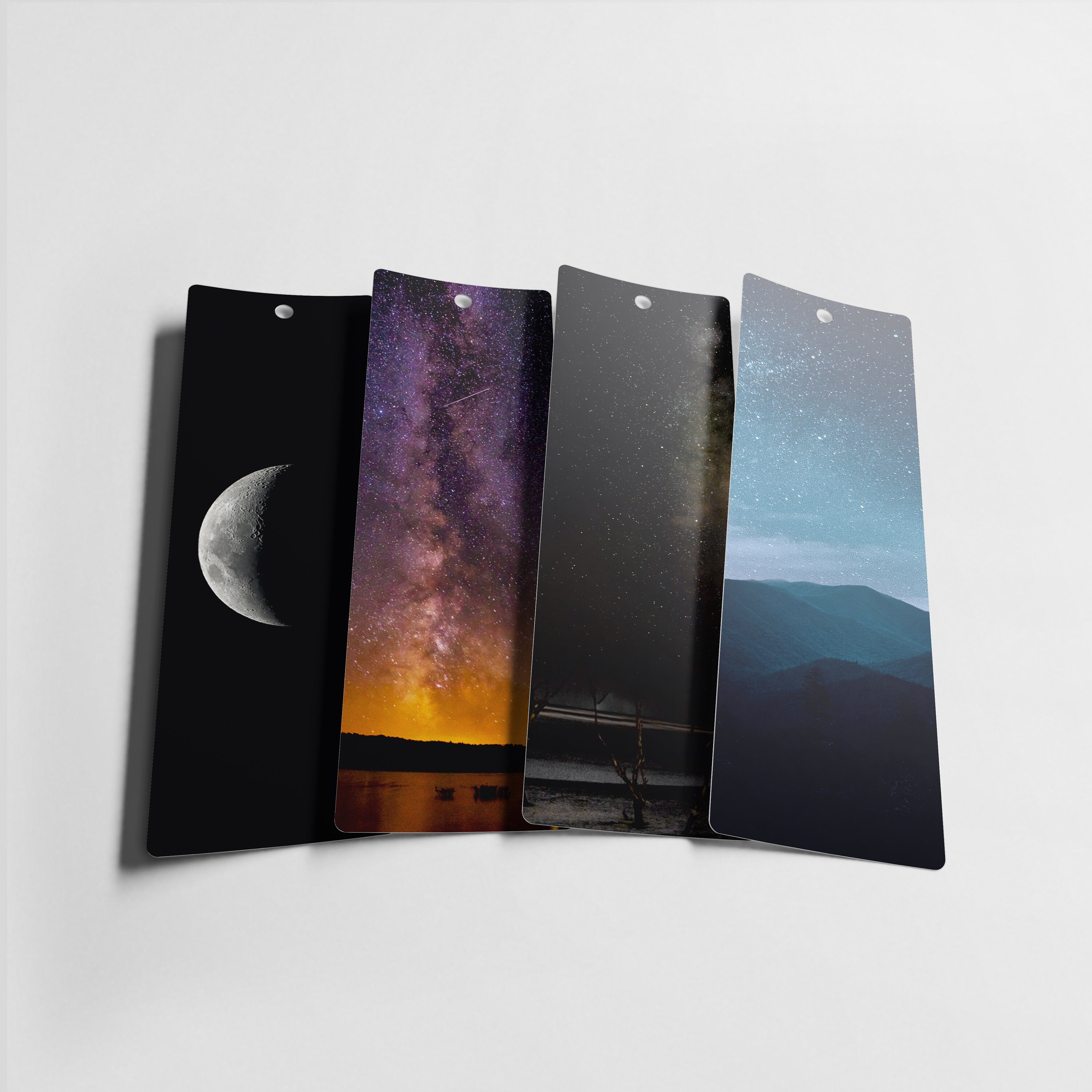 Printable Night Bookmarks, Printable Moon Bookmark, Printable Bookmarks ...