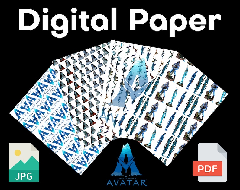 Avatar PNG SVG Avatar 2 Avatar SVG Pack Avatar Clipart Instant Download ...