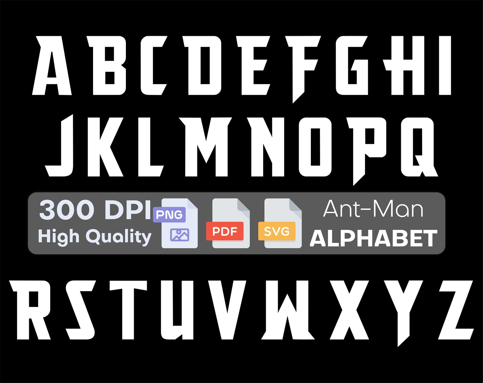 Antman SVG, Ant-man PNG, PNG Pack, Sticker, Clipart, Instant Download ...