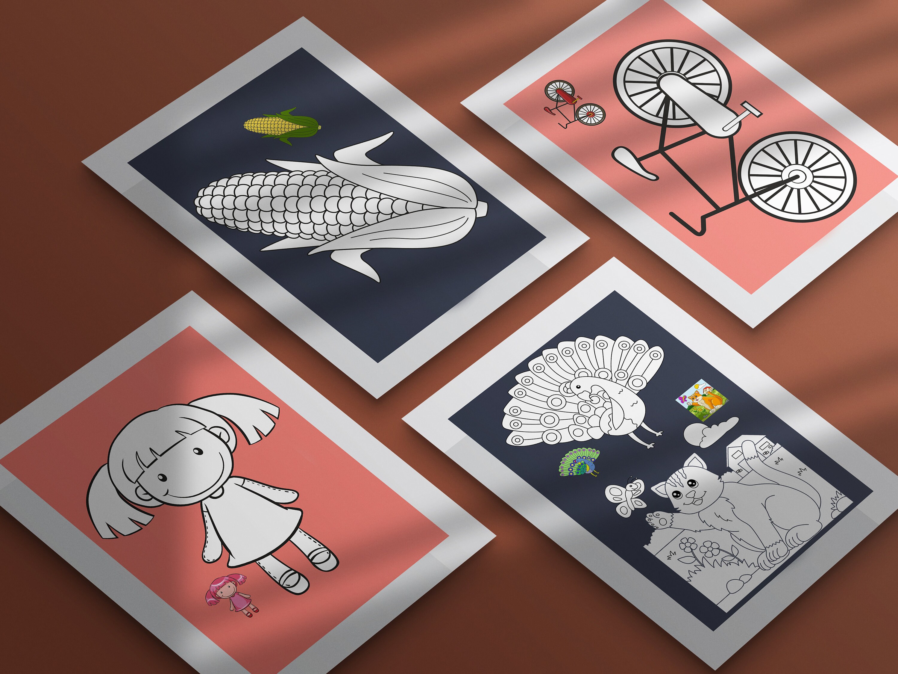 Printable Coloring Pages for Kids: 77 Unique Printable Pages Coloring ...