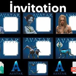 Avatar PNG SVG | Avatar 2 | Avatar SVG Pack | Avatar Clipart | Instant ...