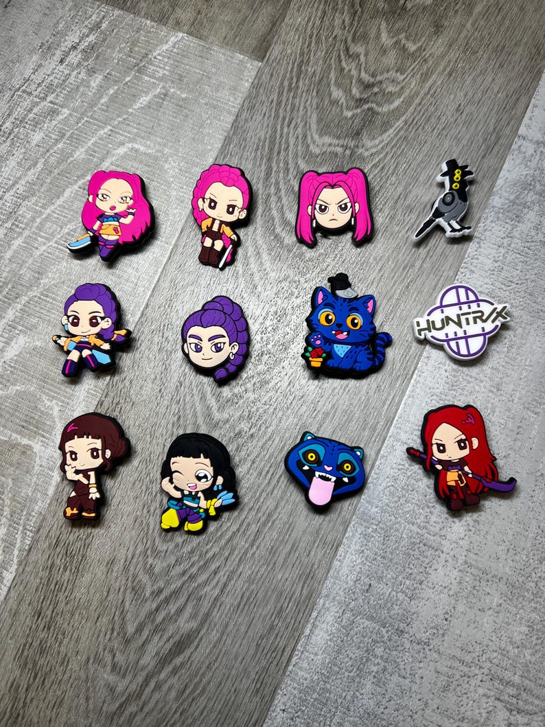 K-pop Croc Charms | Demon Hunters - Etsy