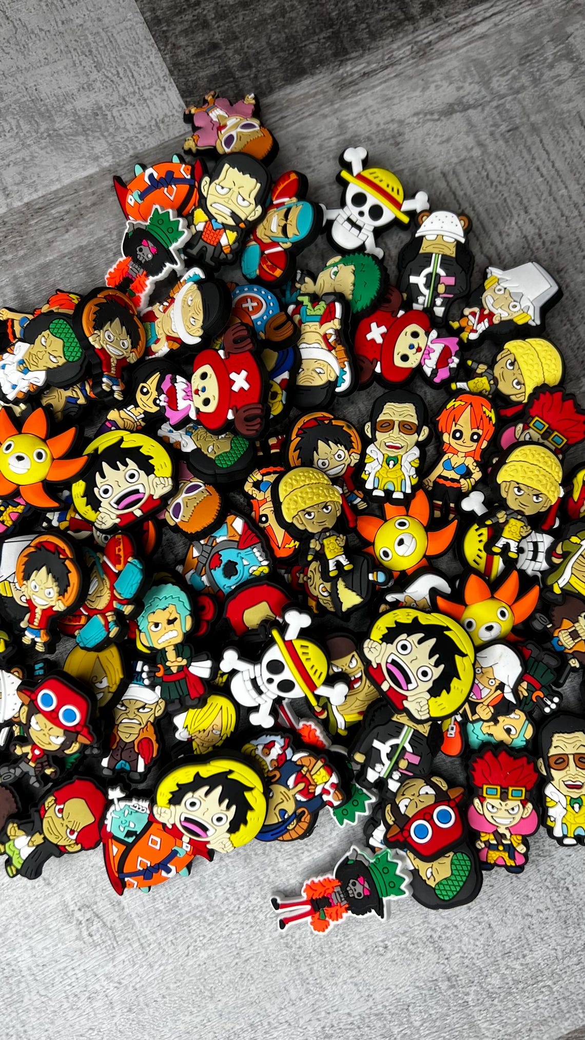 OP Croc Charms | Anime | Kawaii | Bundle - Etsy