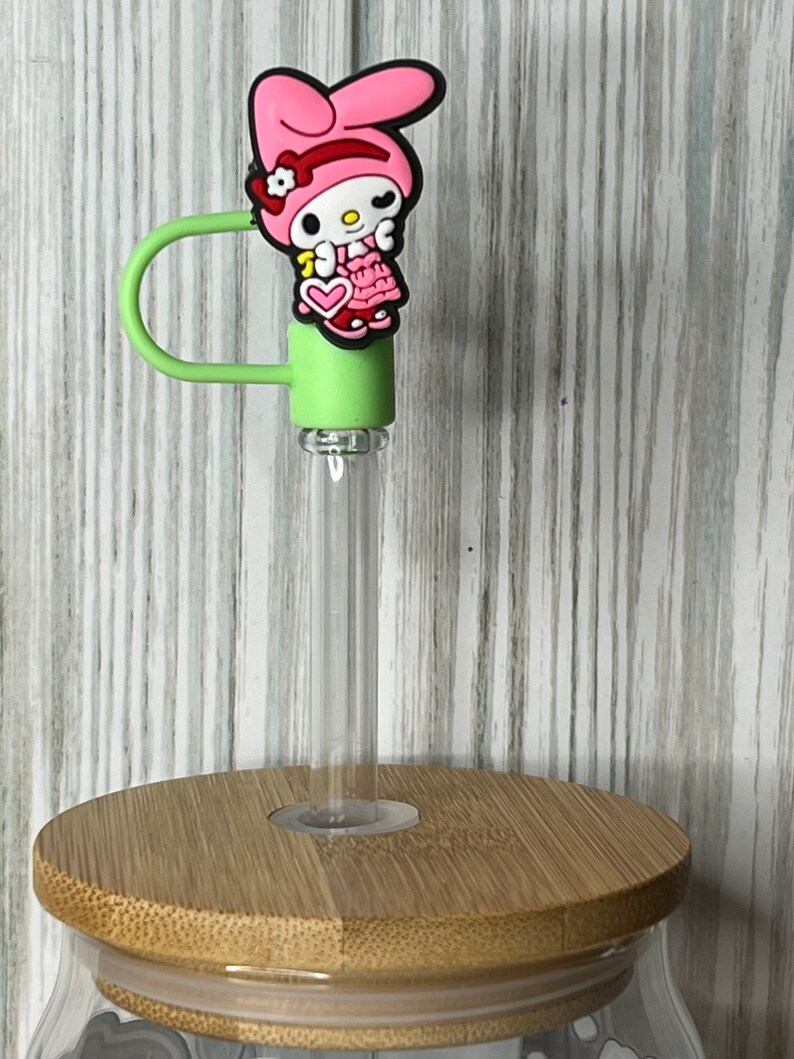Straw Toppers Sanrio Straw Toppers Cups Sanrio Kawaii Hello Kitty - Etsy