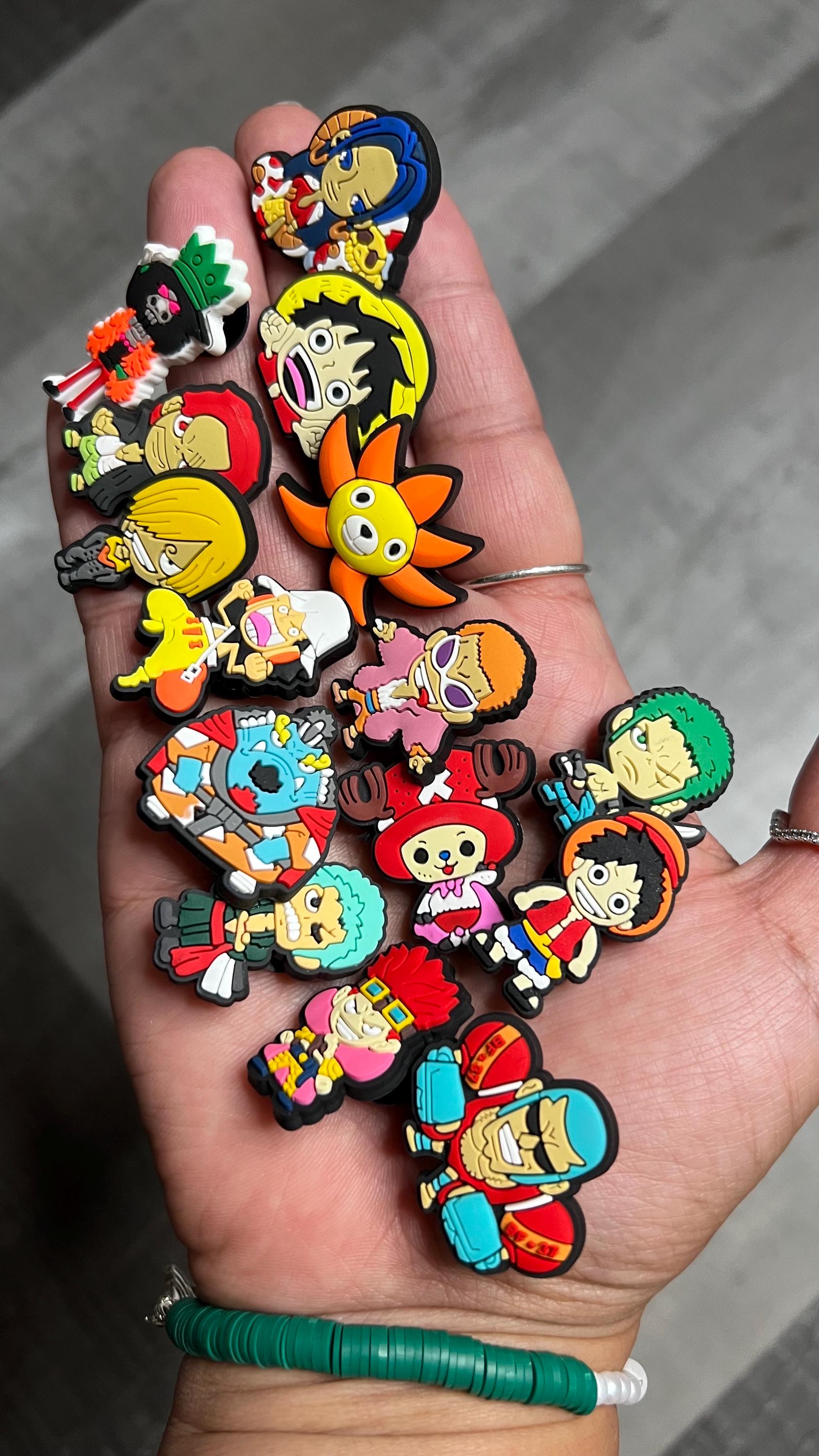 OP Croc Charms | Anime | Kawaii | Bundle - Etsy