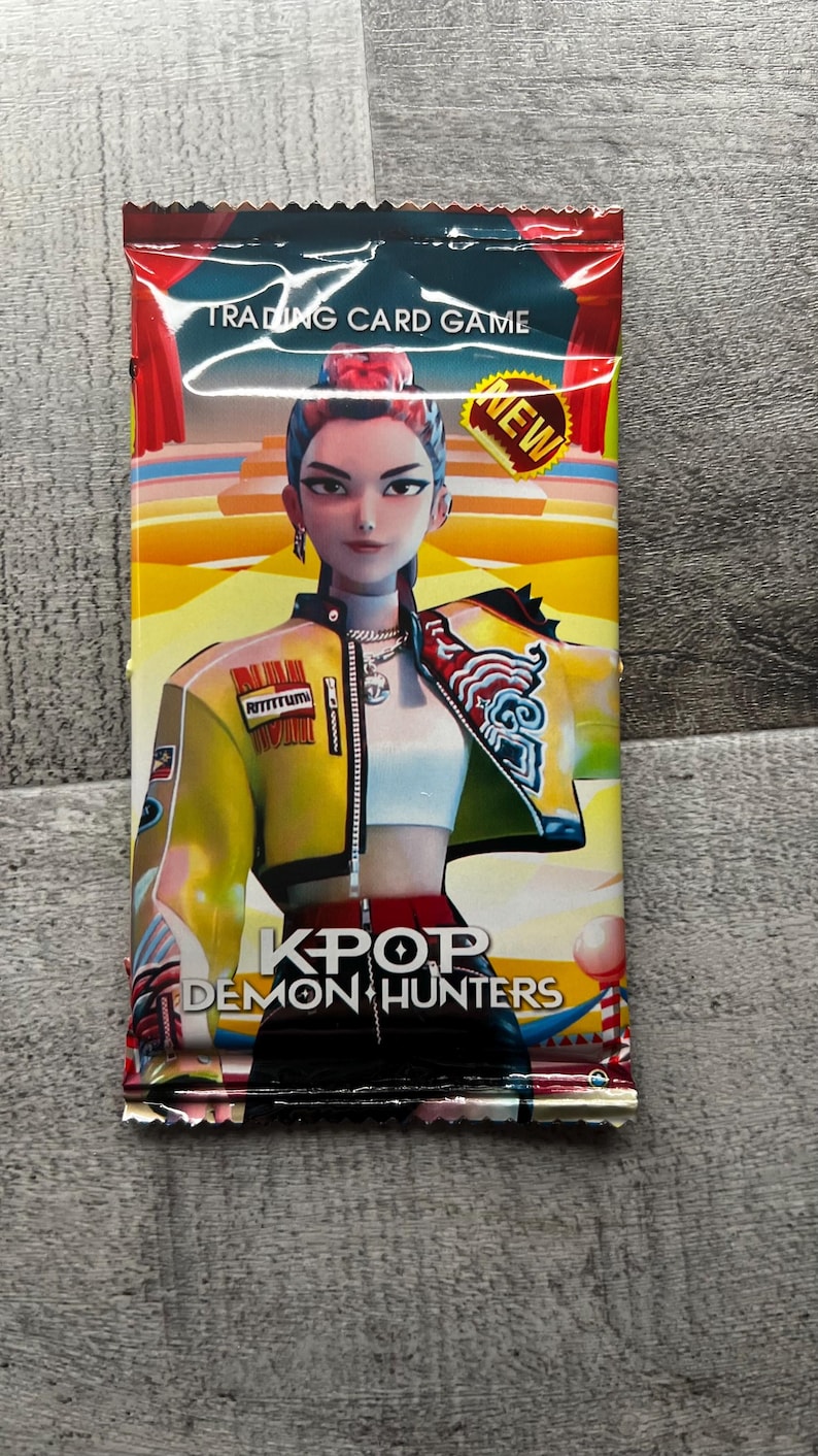 K-pop Trading Cards | Collector Cards | Holographic Cards | Hunters - Etsy