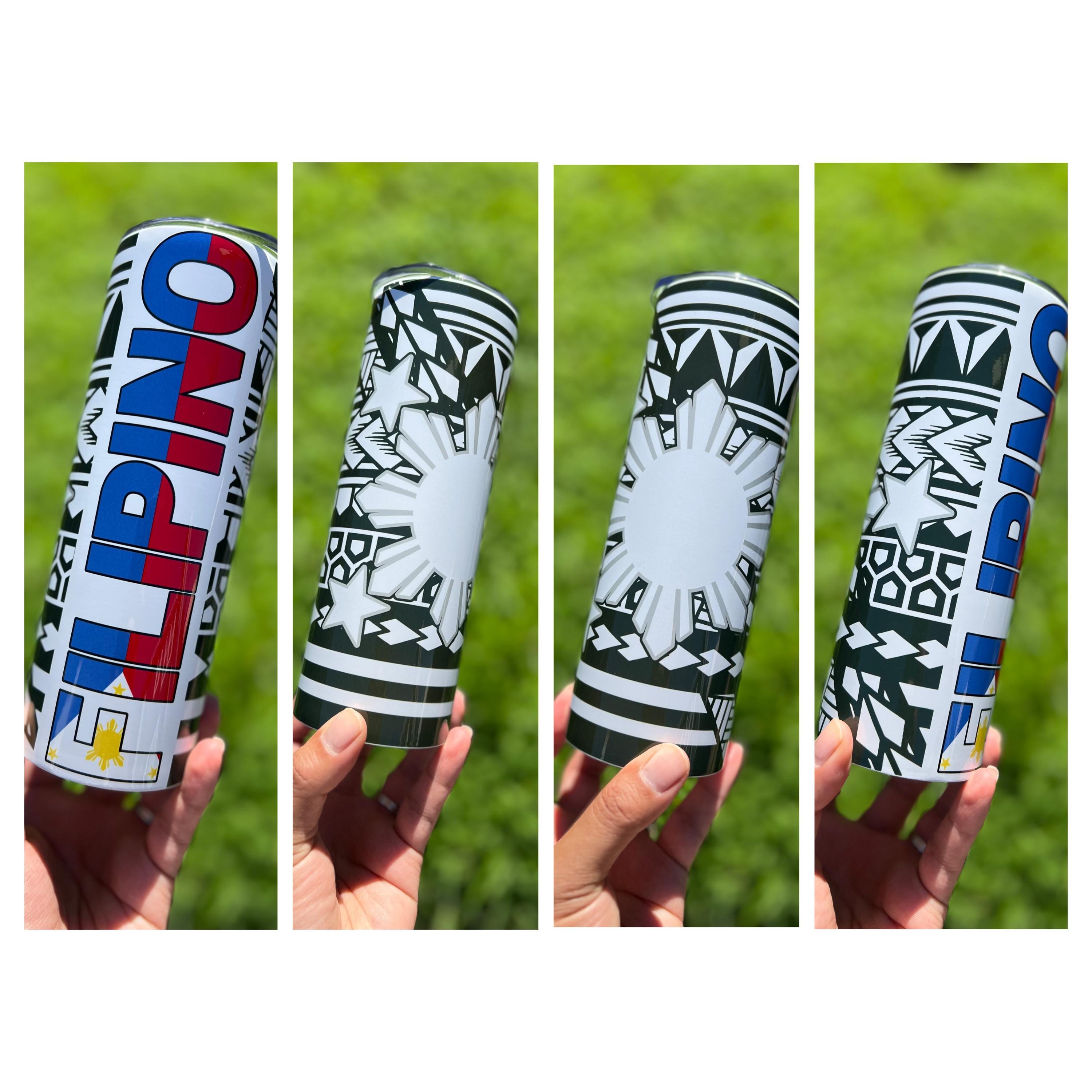 20 Oz Tribal Filipino Sublimation Filipino Tumbler DIY Creations Gift ...