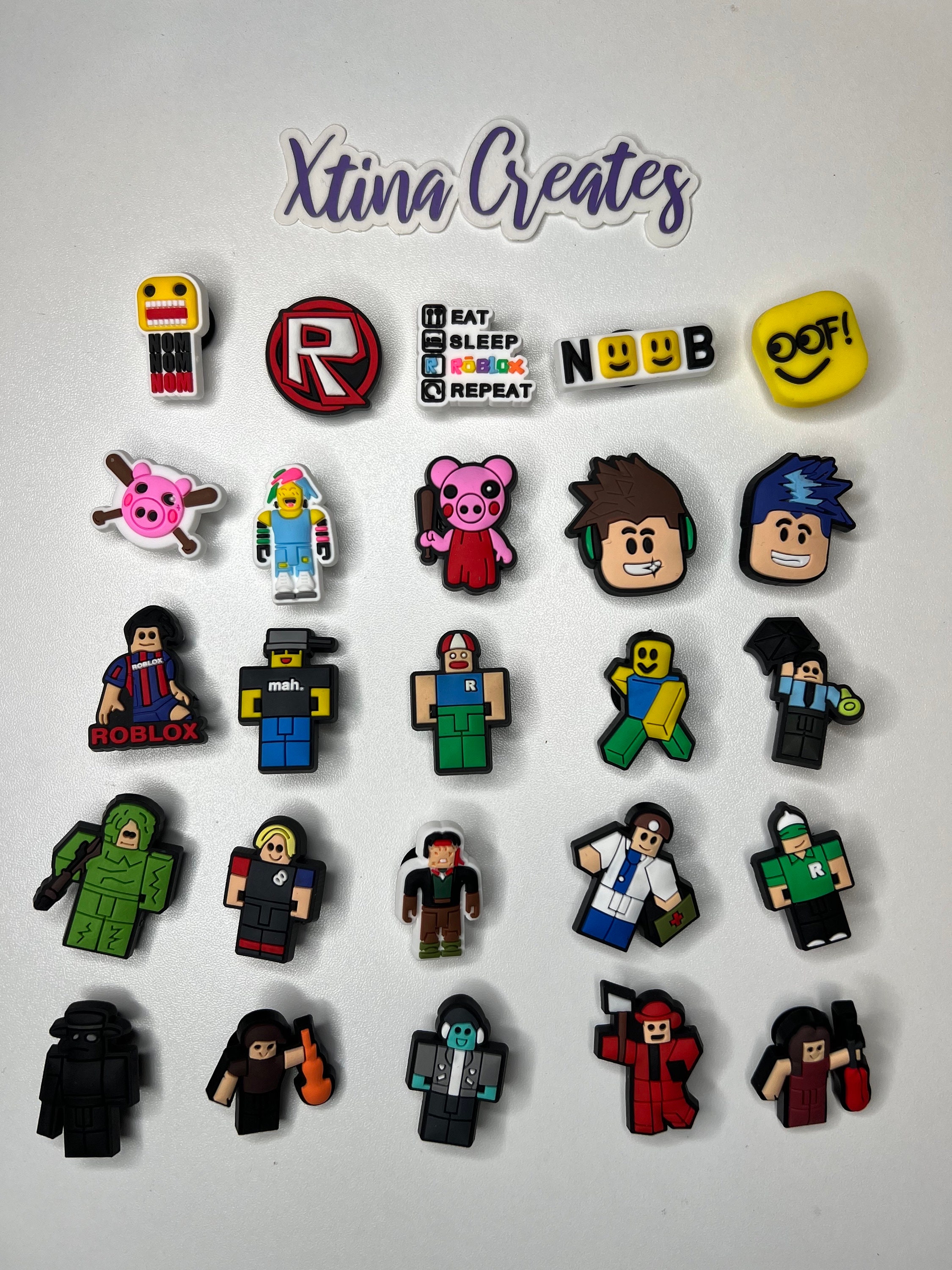 Croc Charms Roblox Charms Mix Bundle Bundle 51015 Croc Charms - Etsy