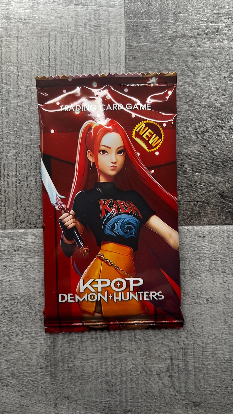 Holographic K-pop Trading Cards | Collector Cards | Hunters - Etsy