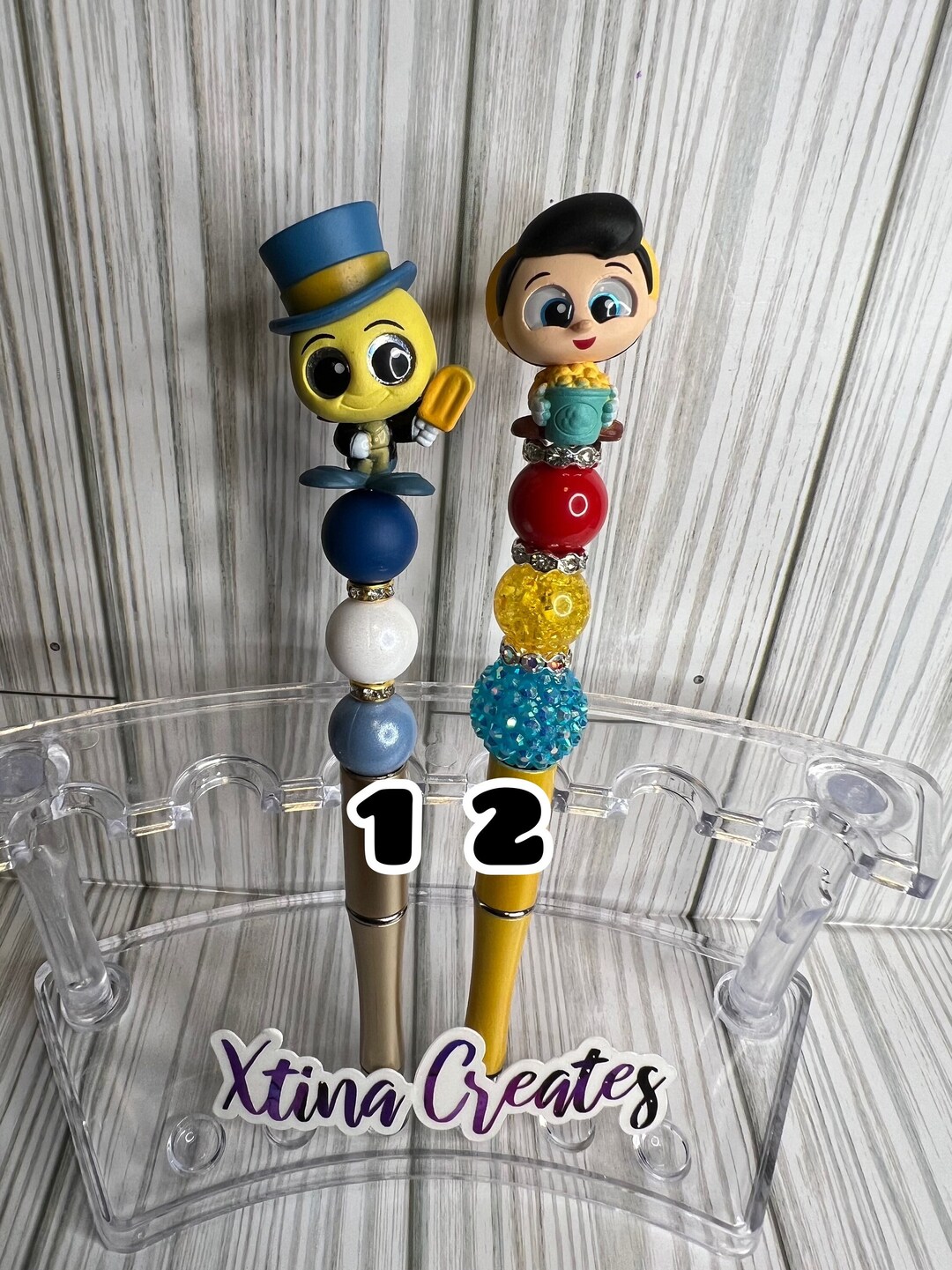 Doorable Beaded Pen | Jiminey Cricket | Pinocchio | DIY | Custom Pen - Etsy