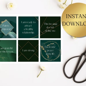 Positive Affirmations to Heal Your Broken Heart. Get Over Breakup With ...