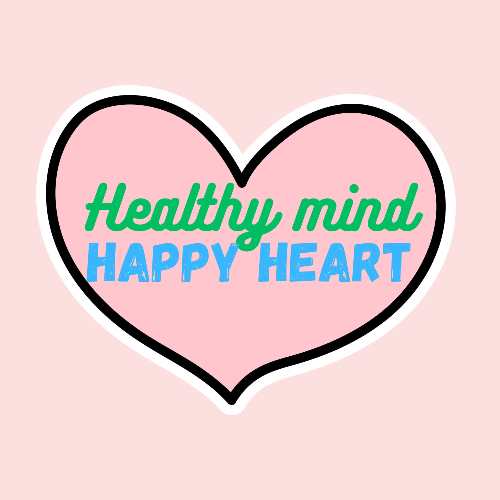 Mental Health Digital Stickers. PNG Stickers Mental Health Quotes. Self ...