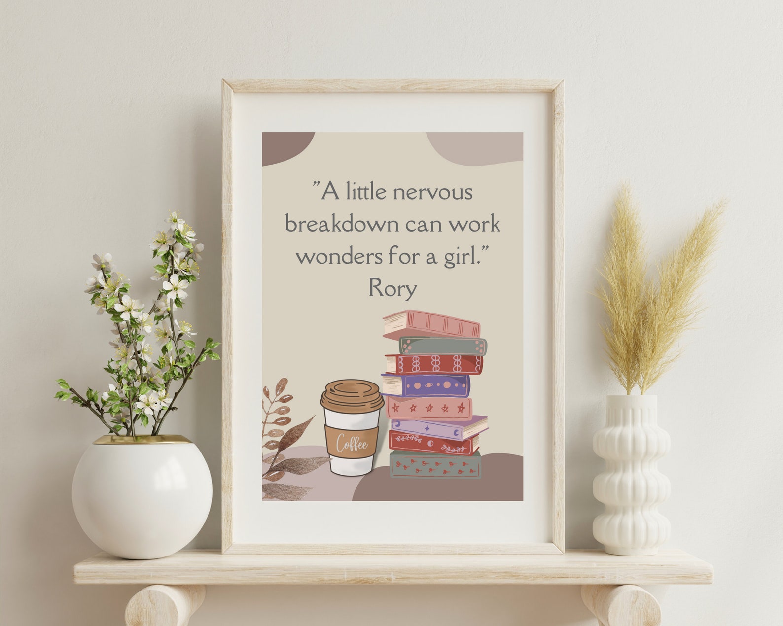 A Little Nervous Breakdown Rory Quote Printable Poster. - Etsy