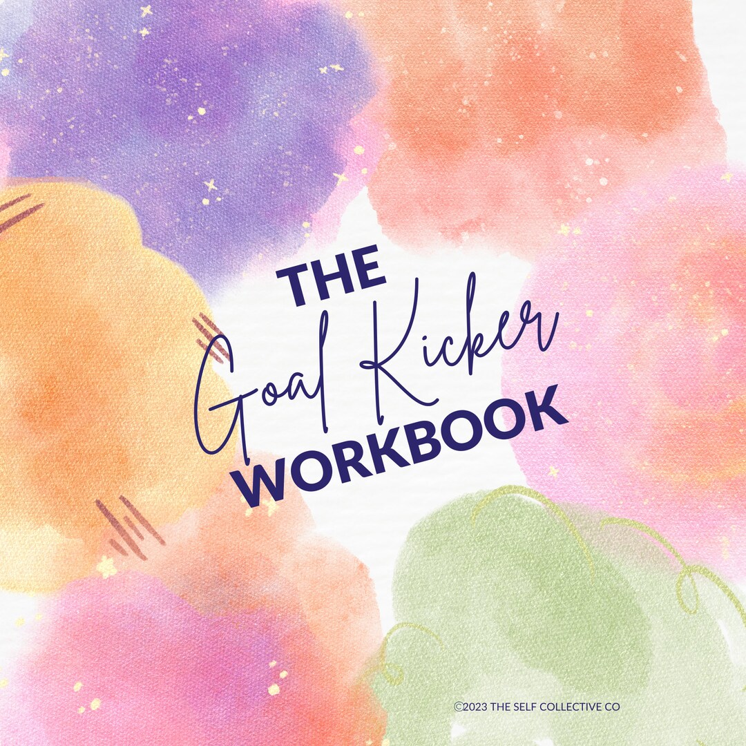 The Goal Kicker Workbook I Goal Setting Workbook | Printable Goal ...
