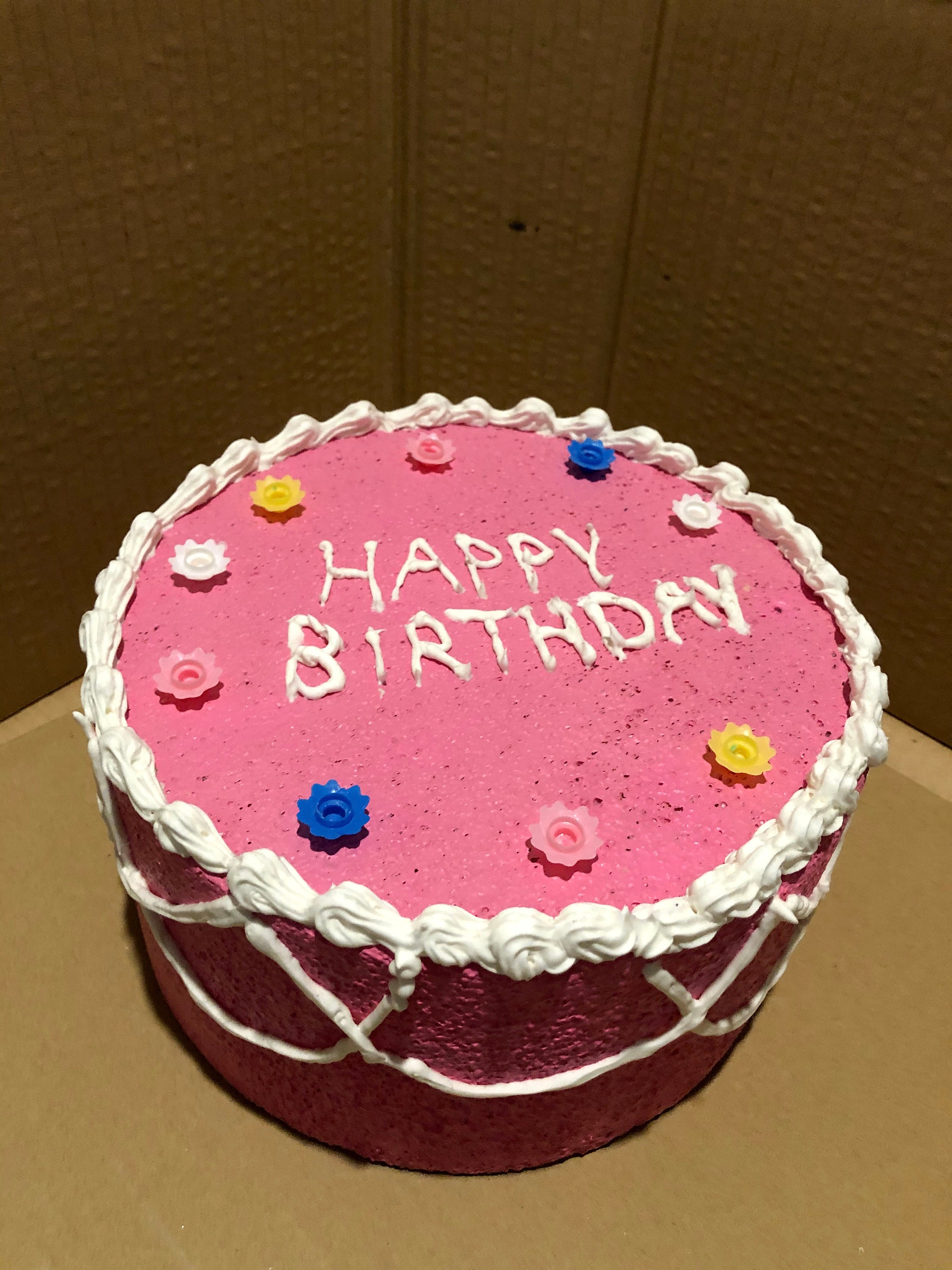 Happy Birthday Cake - Etsy