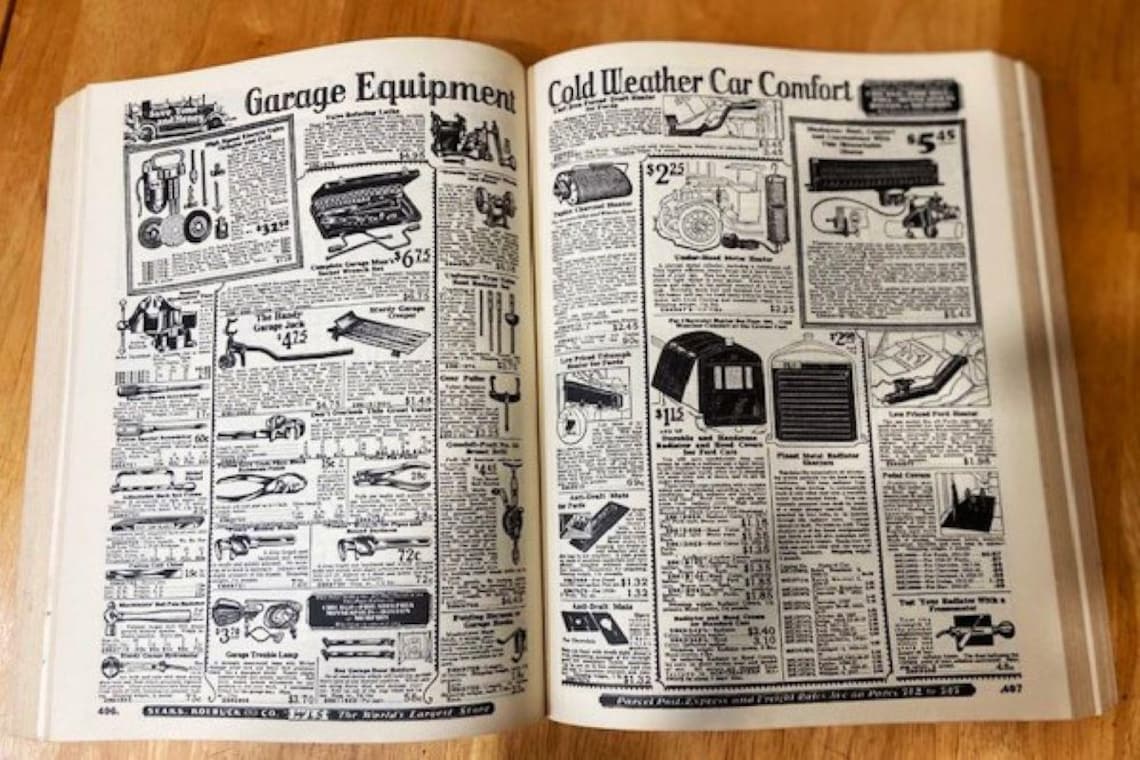 1927 Sears Catalog Printed in 1970 Over 1000 Pages - Etsy