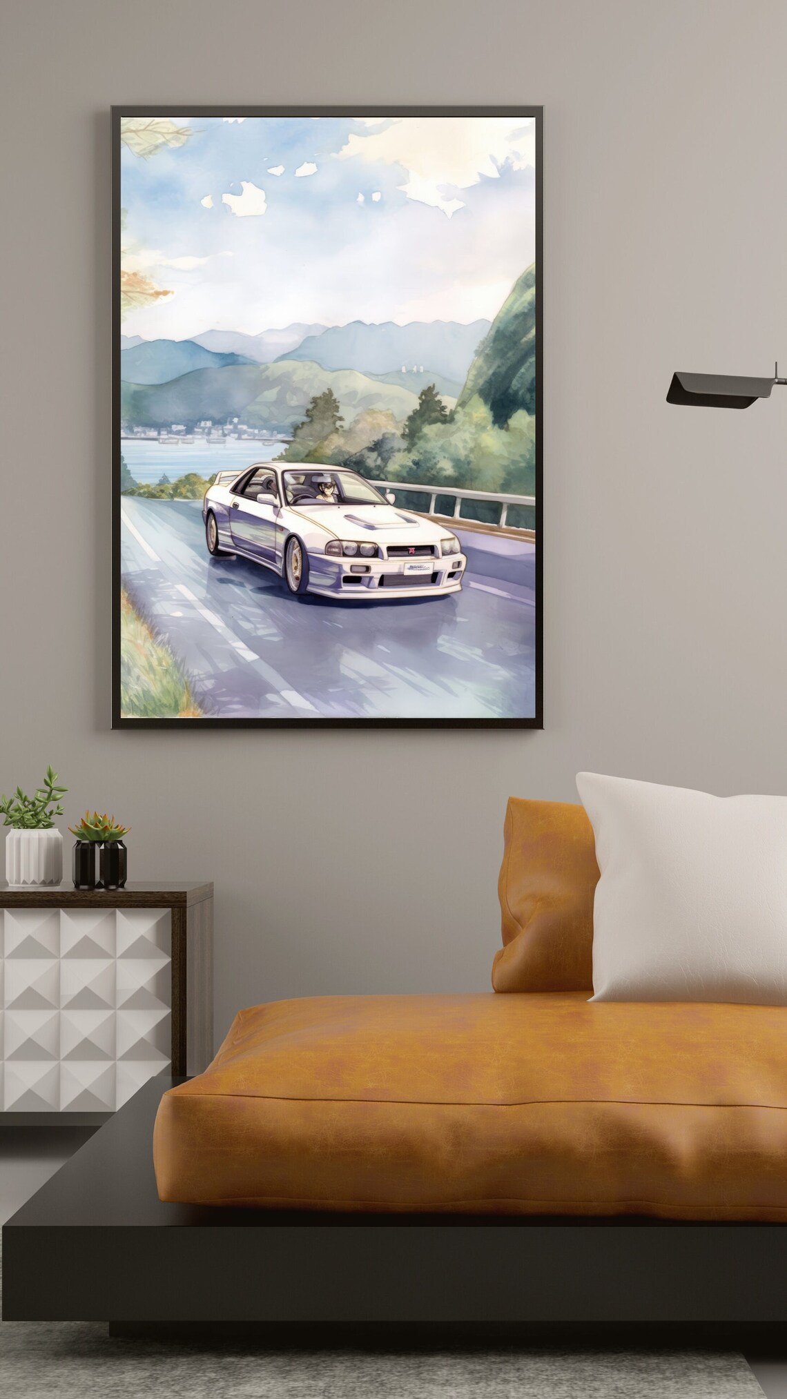 JDM Watercolor Art | Manga Watercolor | Anime Watercolor | Nissan ...