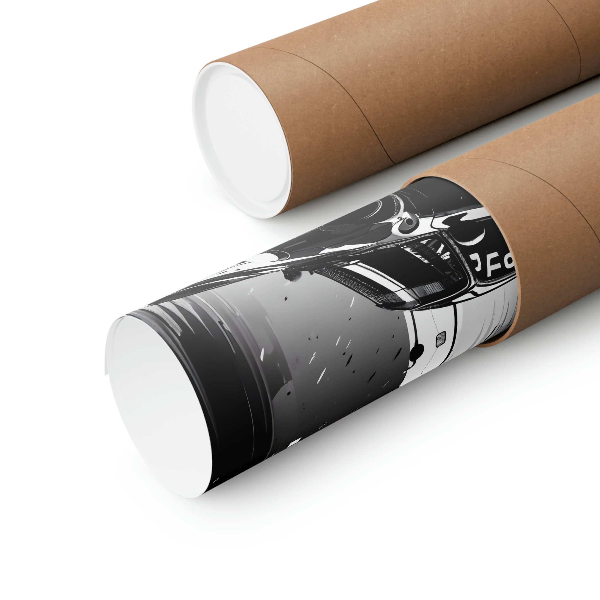 RWB Porsche Poster in Manga Art Style | Rauh Welt Begriff | Anime Style ...