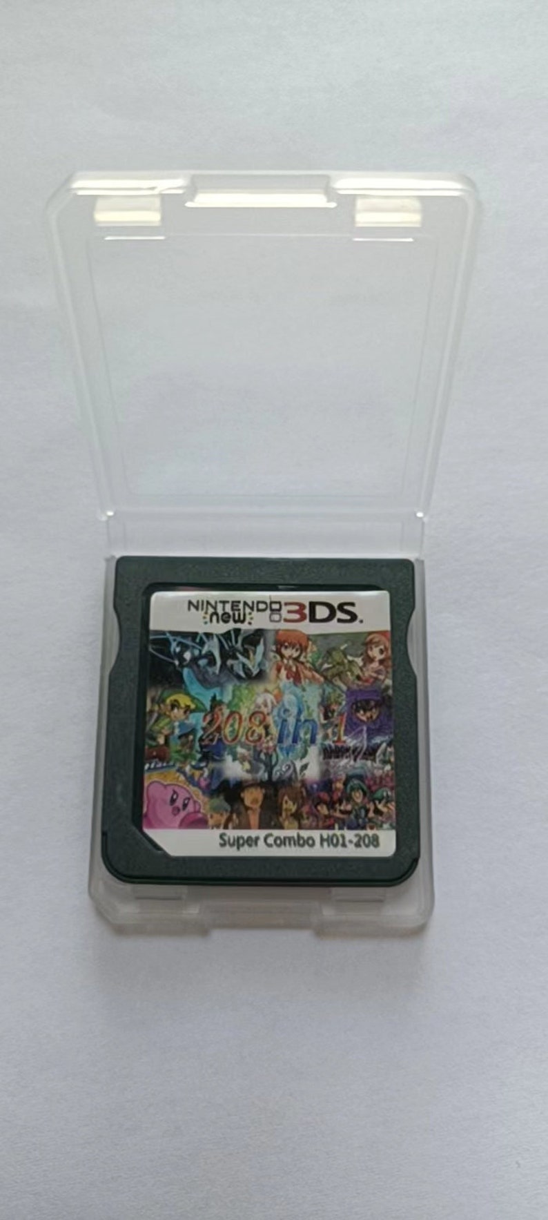 Multi 208 in 1 NDS Games Combined Video Cartridge Nintendo Console DS ...