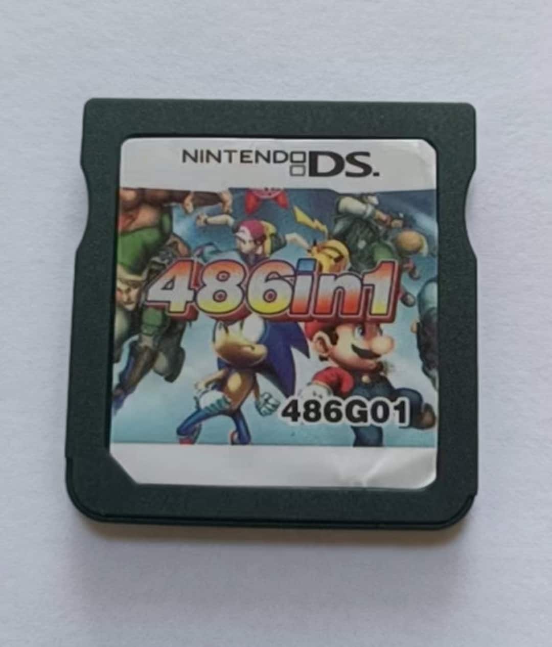 Multi 486 in 1 NDS Games Combined Video Cartridge Nintendo Console DS ...
