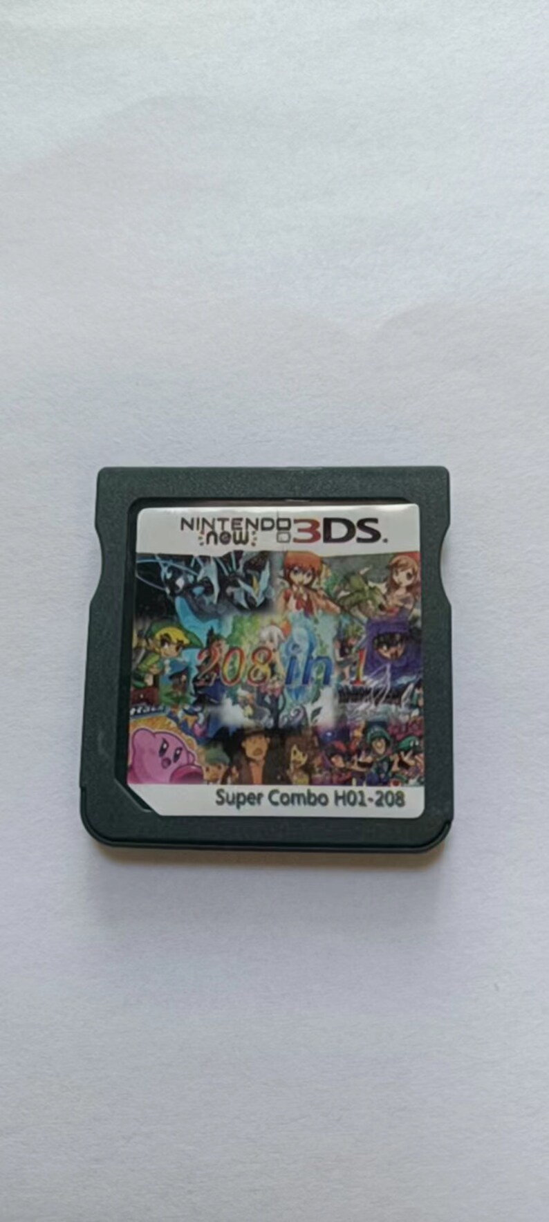 Multi 208 in 1 NDS Games Combined Video Cartridge Nintendo Console DS ...