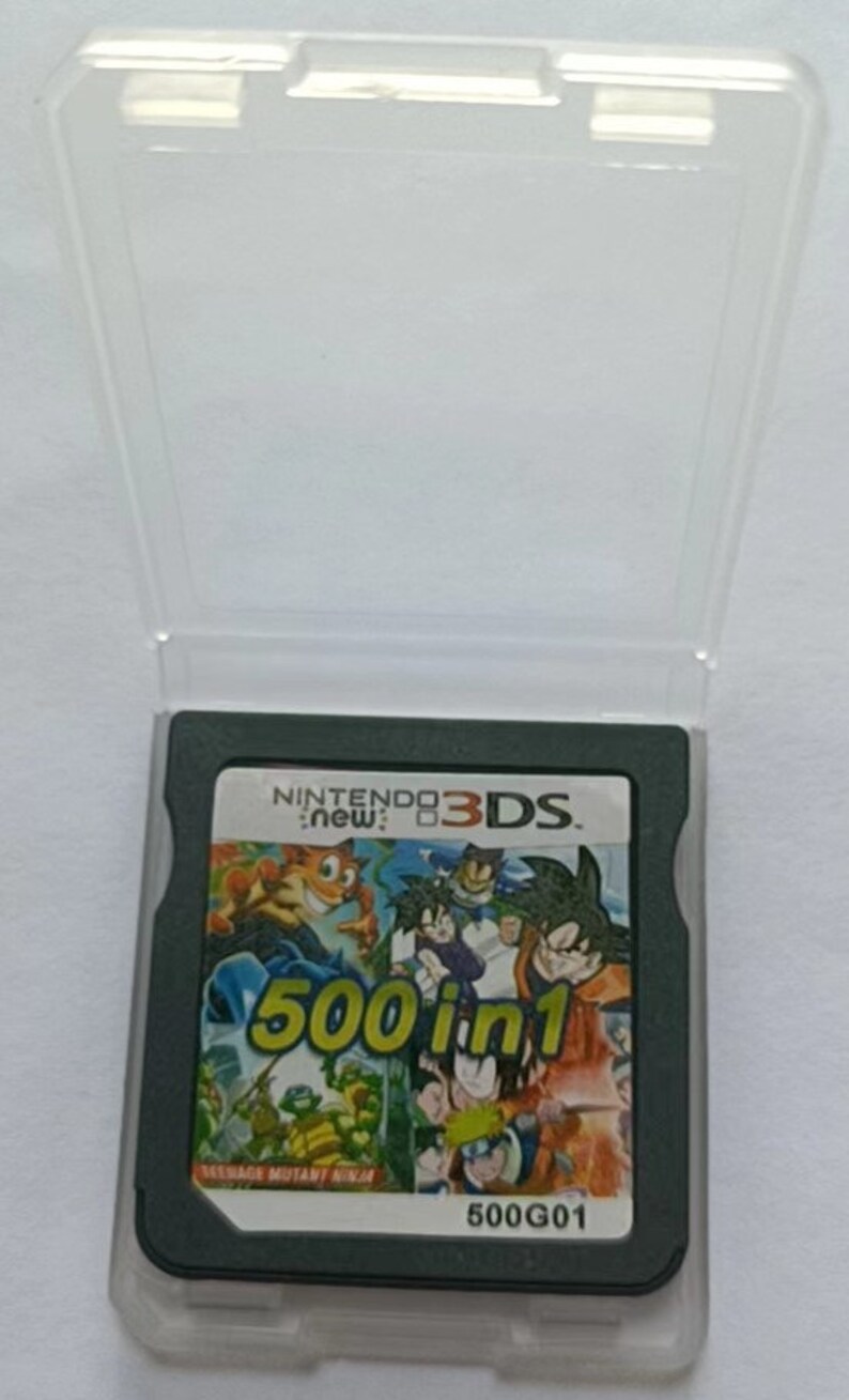 Multi 500 in 1 NDS Games Combined Video Cartridge Nintendo Console DS ...