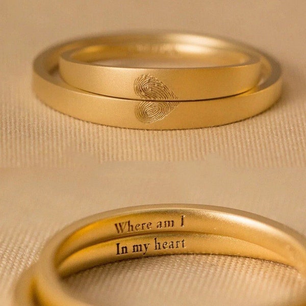 Matching Promise Rings - Etsy