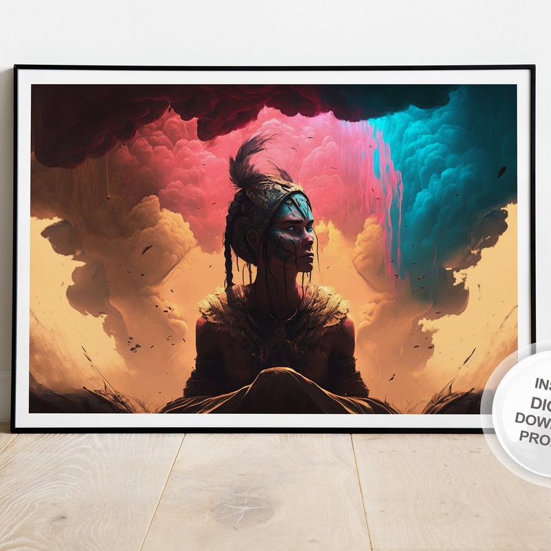 Shaman Poster - Etsy