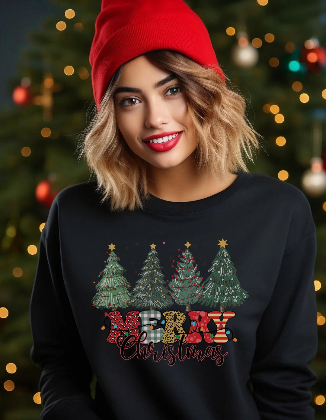 Merry Christmas Retro Christmas Christmas Season Christmas - Etsy