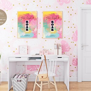 Printable Motivational Digital Wall Art, Nice Wall Art, Soar High and ...